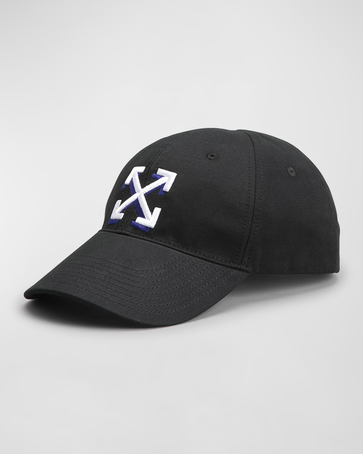 Off-White Men's Logo Script Baseball Cap | Neiman Marcus