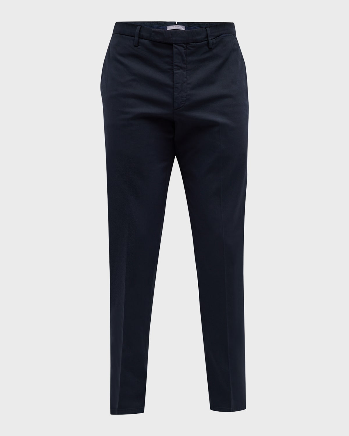 Emporio Armani Men's Solid Flat-Front Pants | Neiman Marcus