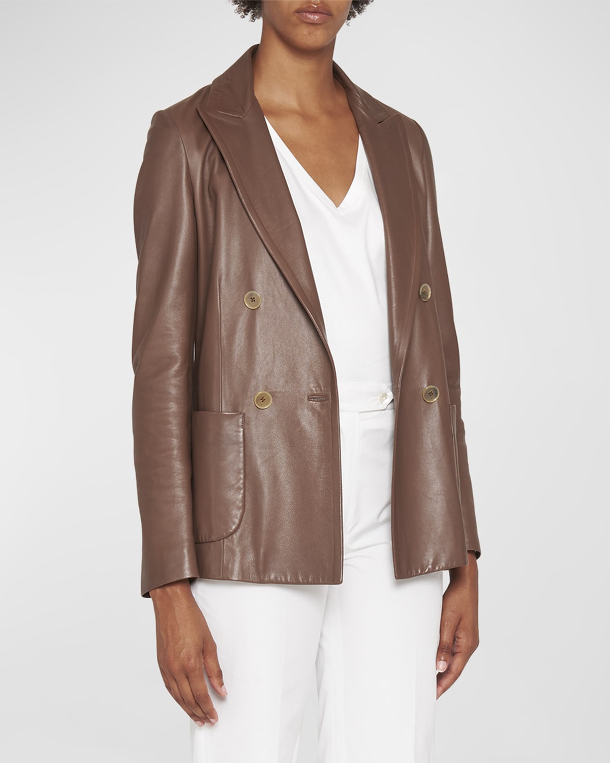 A.L.C. Sedgwick II Tailored Double-Breasted Jacket | Neiman Marcus