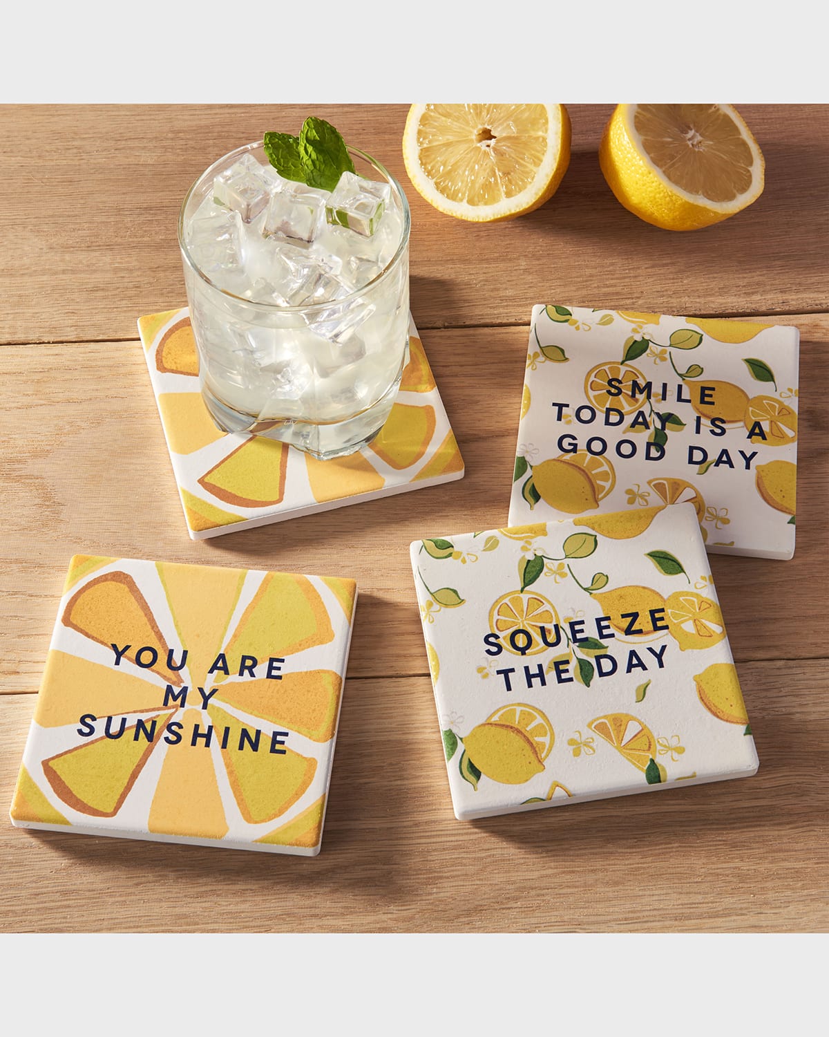 AERIN Marzia Coasters, Set of 4 | Neiman Marcus