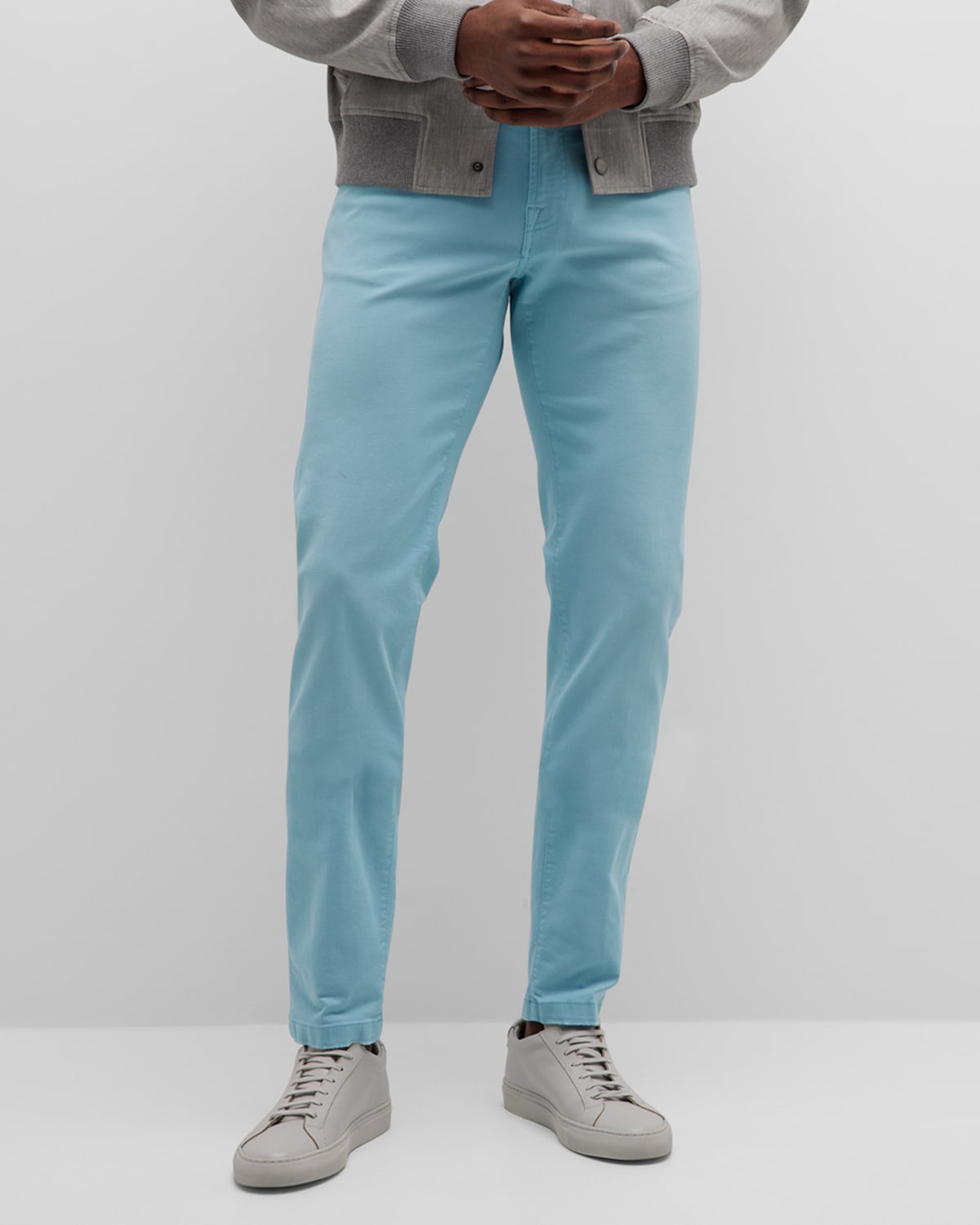 Brunello Cucinelli Men's Bull Denim Skinny-Fit Pants | Neiman Marcus