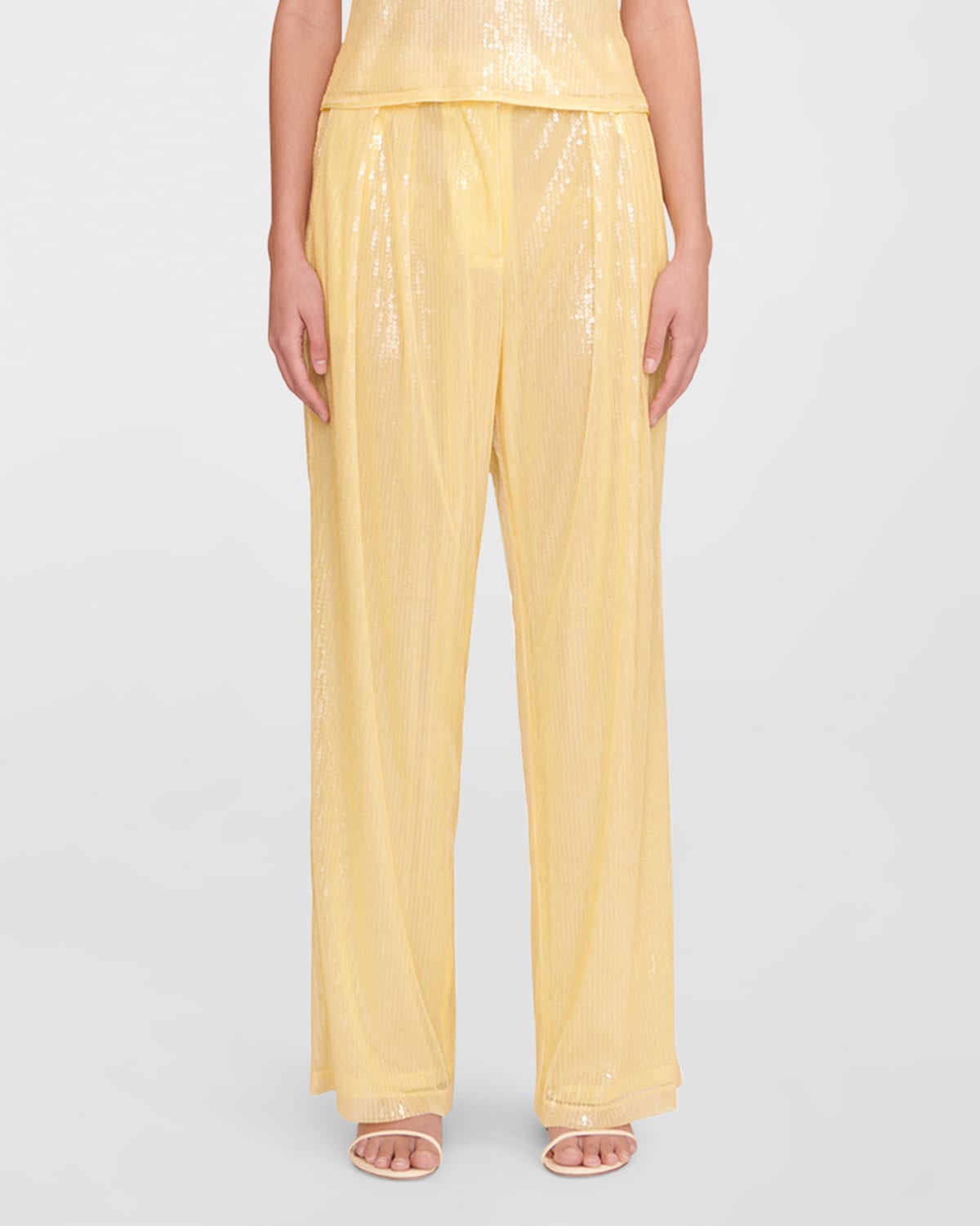 Staud Caleb Wide-Leg Pants | Neiman Marcus