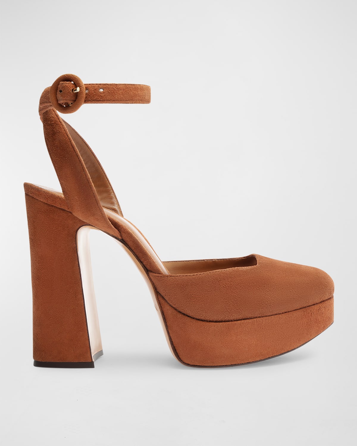 Alexandre Birman Agnes Embellished Ankle-Strap Platform Sandals ...