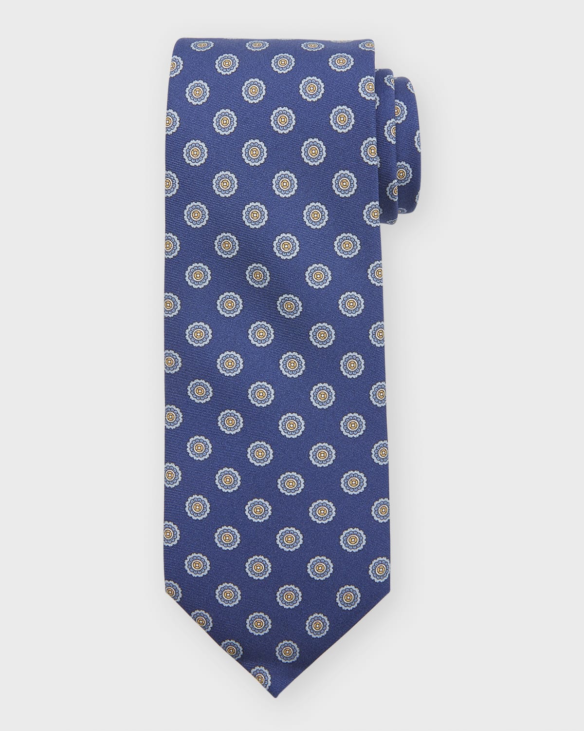 Eton Men's Medallion Silk Tie | Neiman Marcus