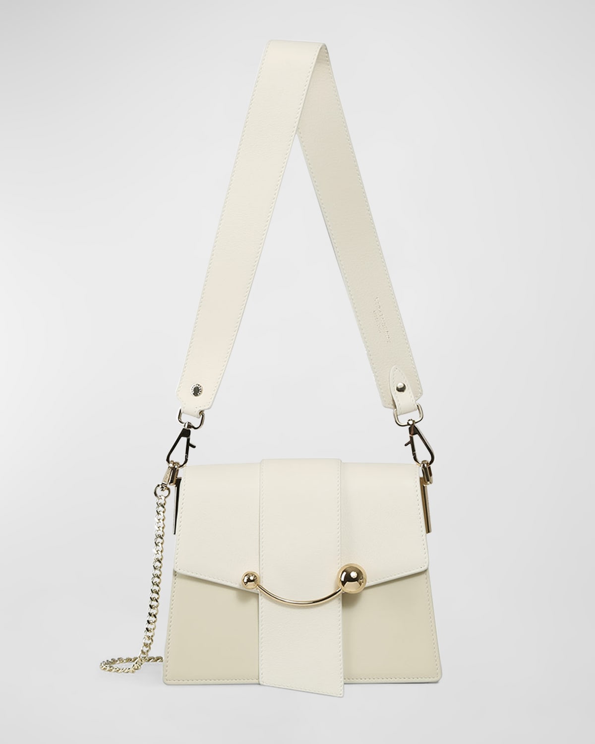 STRATHBERRY Mini Crescent Leather Shoulder Bag | Neiman Marcus