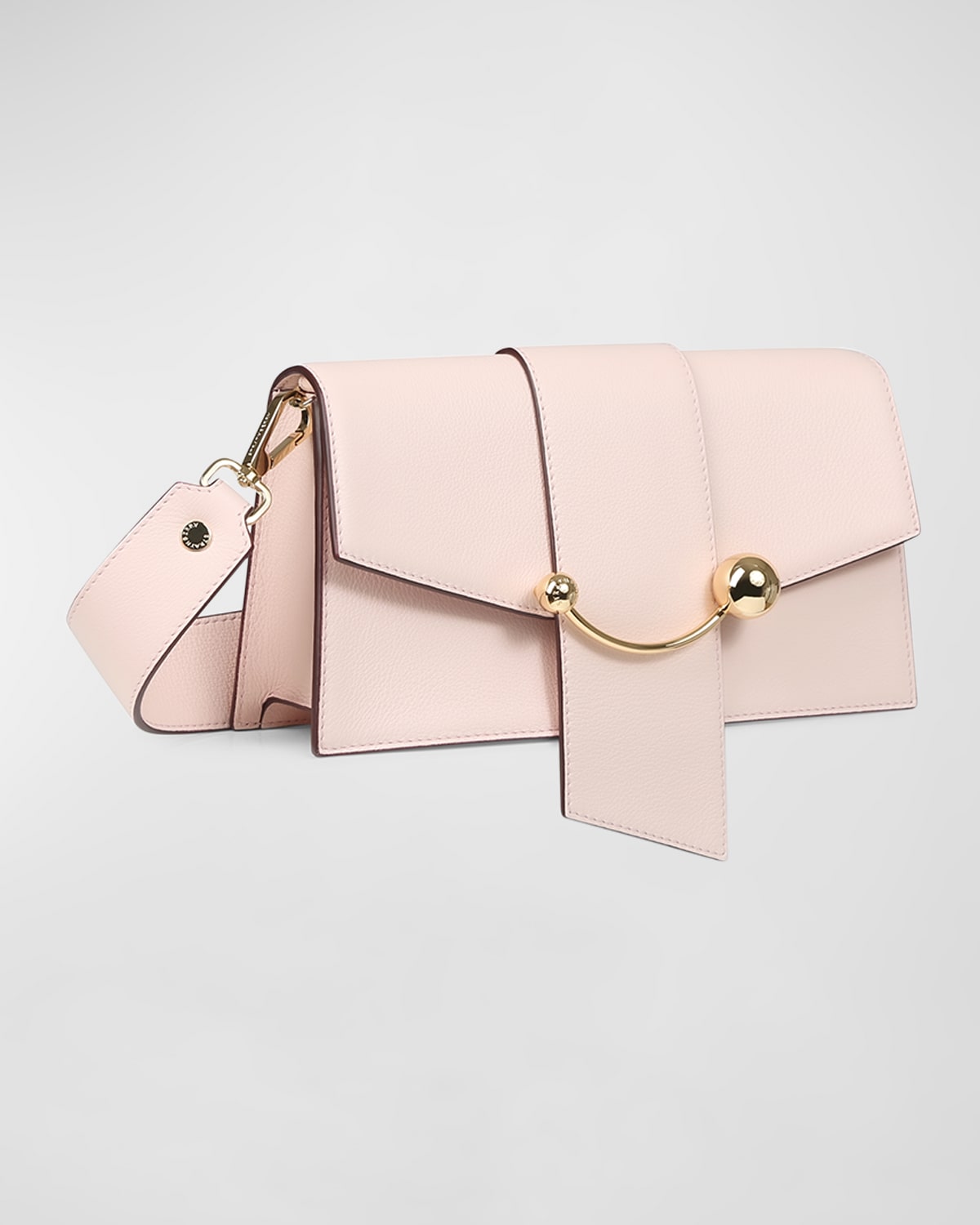 STRATHBERRY Mini Crescent Leather Shoulder Bag | Neiman Marcus