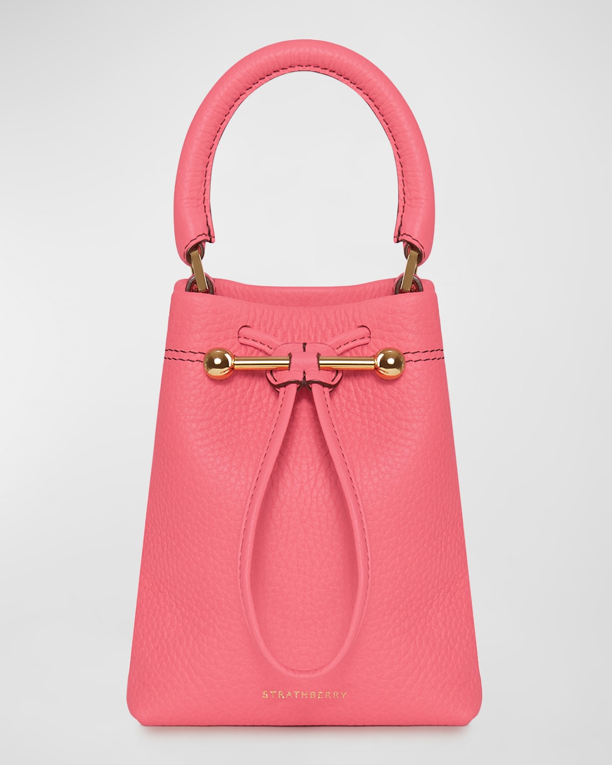 STRATHBERRY x SJP City Osette Drawstring Leather Top-Handle Bag ...