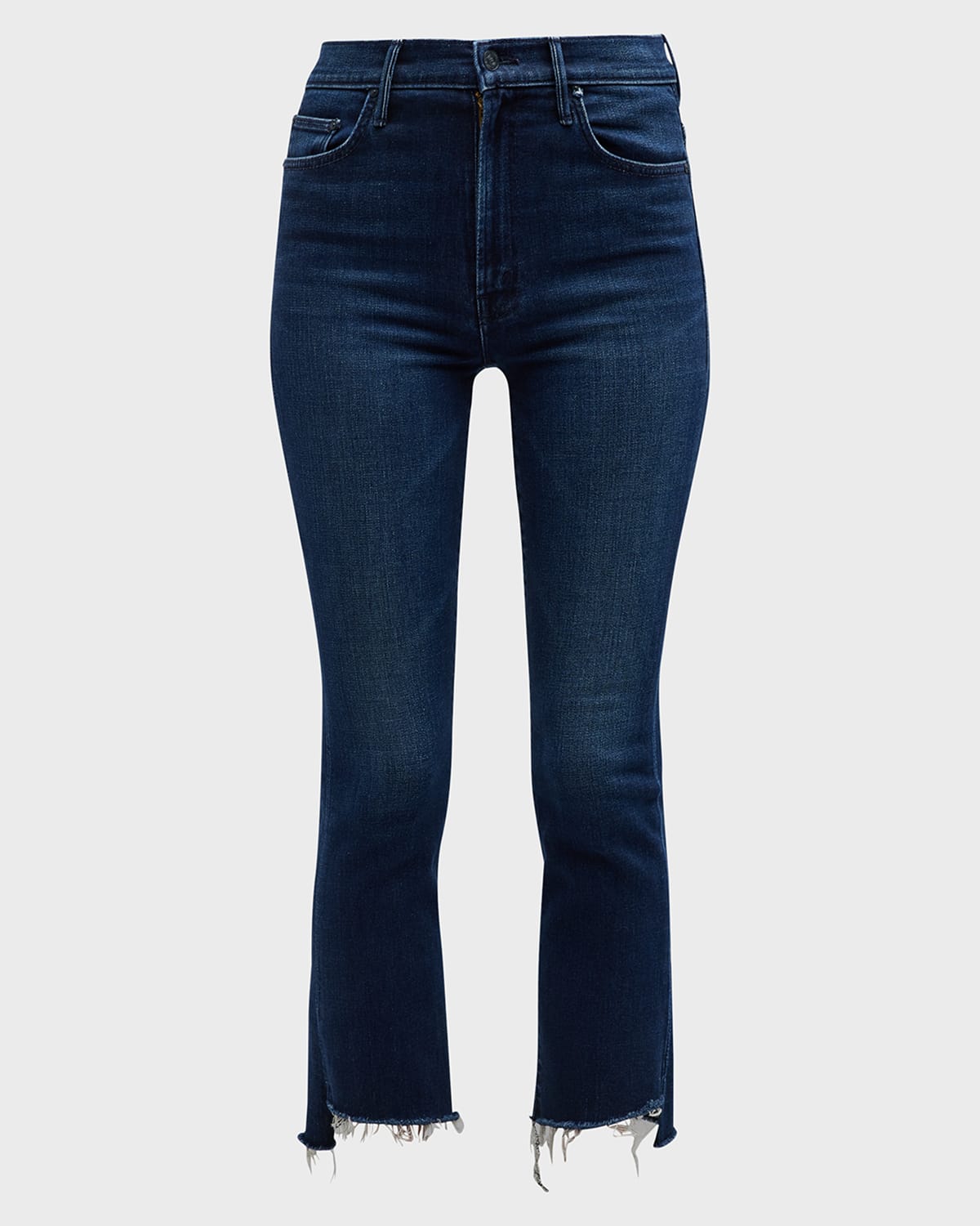 MOTHER The Insider Heel Mid-Rise Bootcut Denim Jeans | Neiman Marcus