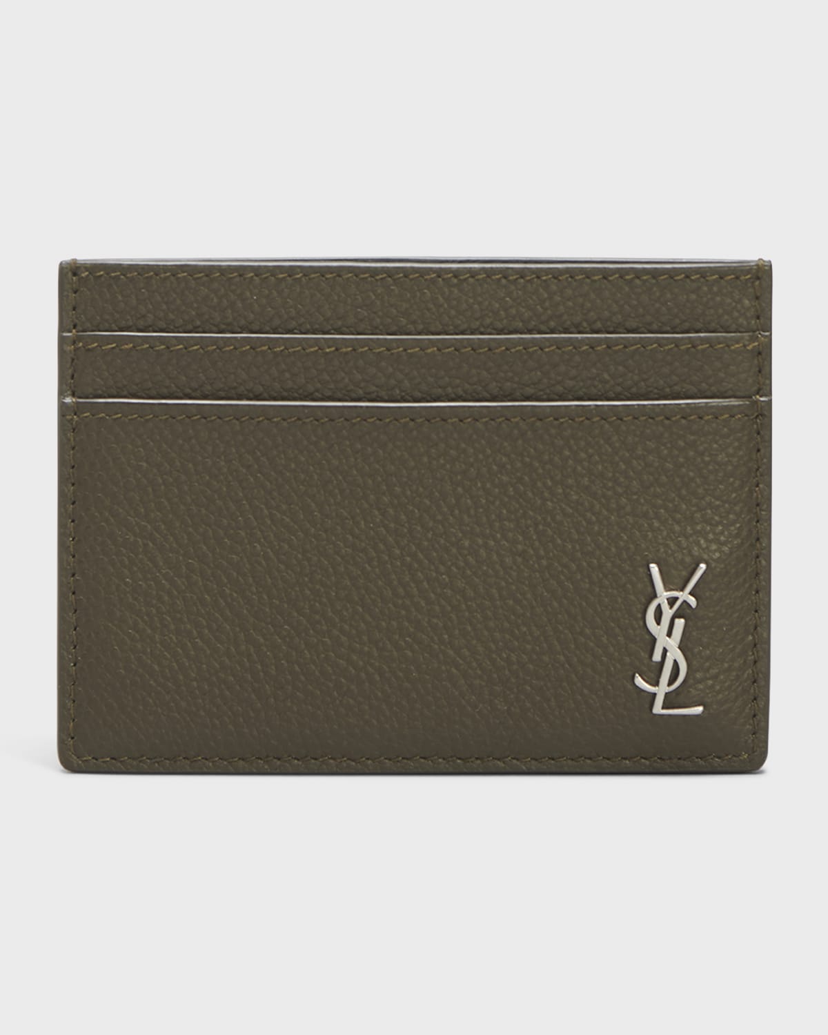 Burberry Men's Monogram Plaque Leather Card Case | Neiman Marcus