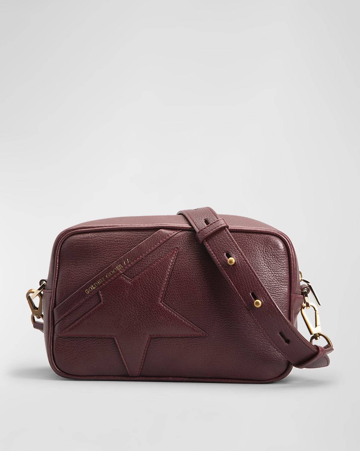 Golden Goose Mini Star Graffiti Leather Crossbody Bag | Neiman Marcus