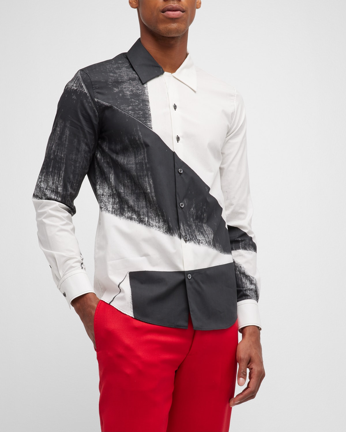 Alexander McQueen Men's Spray Paint Sport Coat | Neiman Marcus