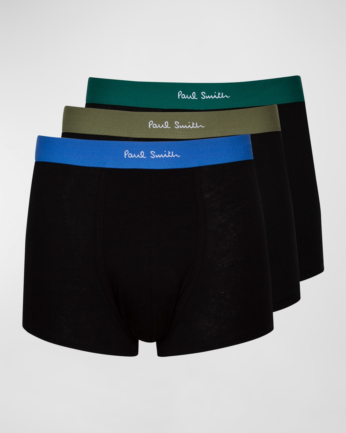 Paul Smith Men's 3-Pack Organic Cotton Trunks | Neiman Marcus
