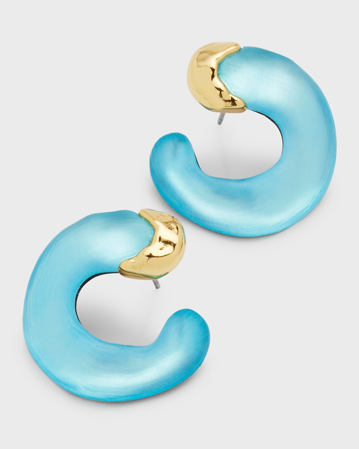 Alexis Bittar Molten Hoop Earrings Neiman Marcus