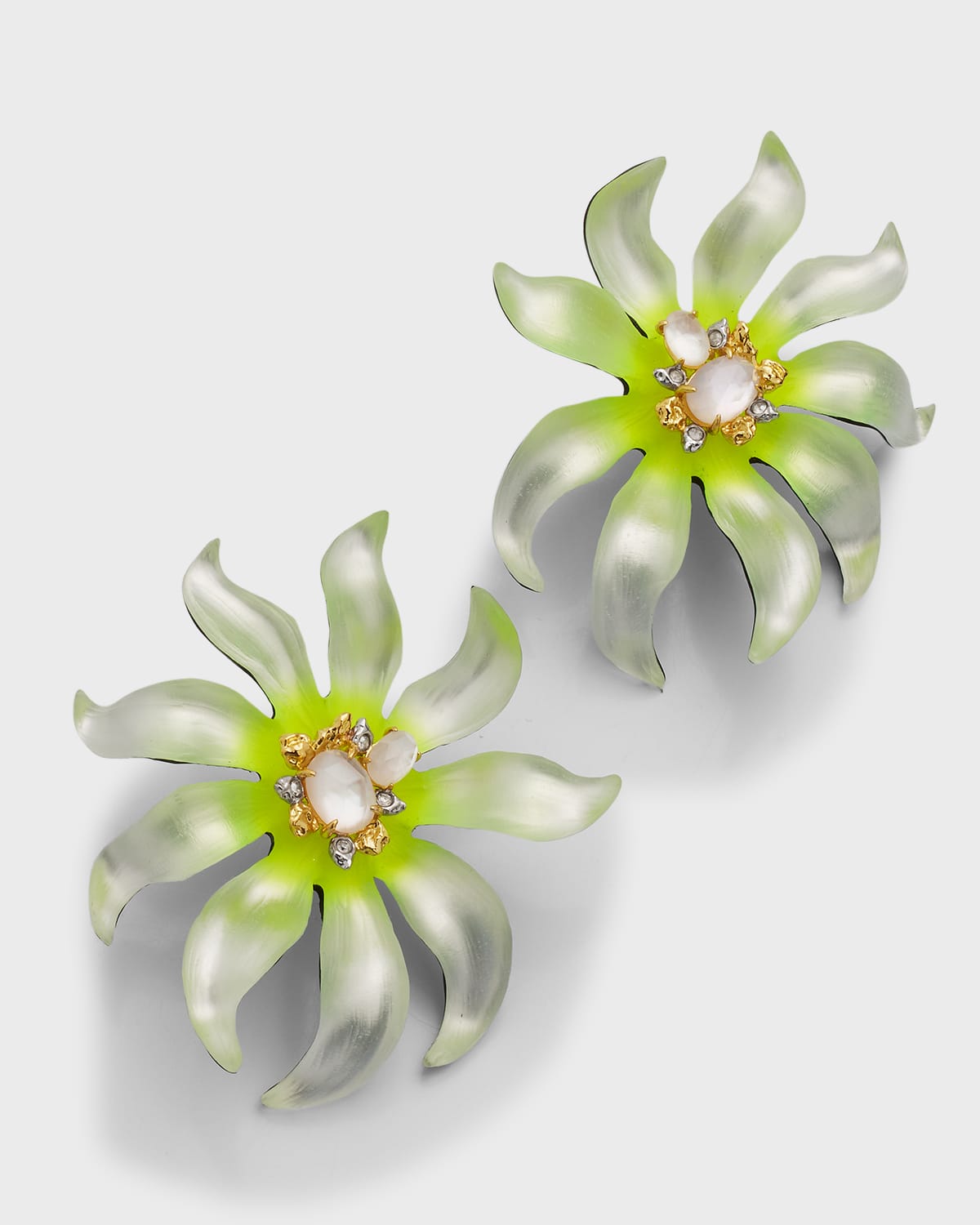 Alexis Bittar Lily Flower Post Earrings | Neiman Marcus