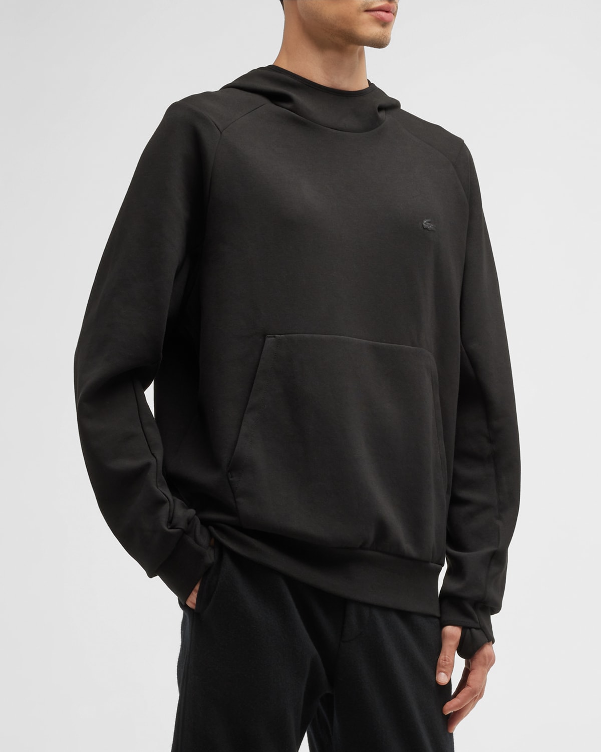 Lacoste Men's Hooded Zip Sweatshirt | Neiman Marcus