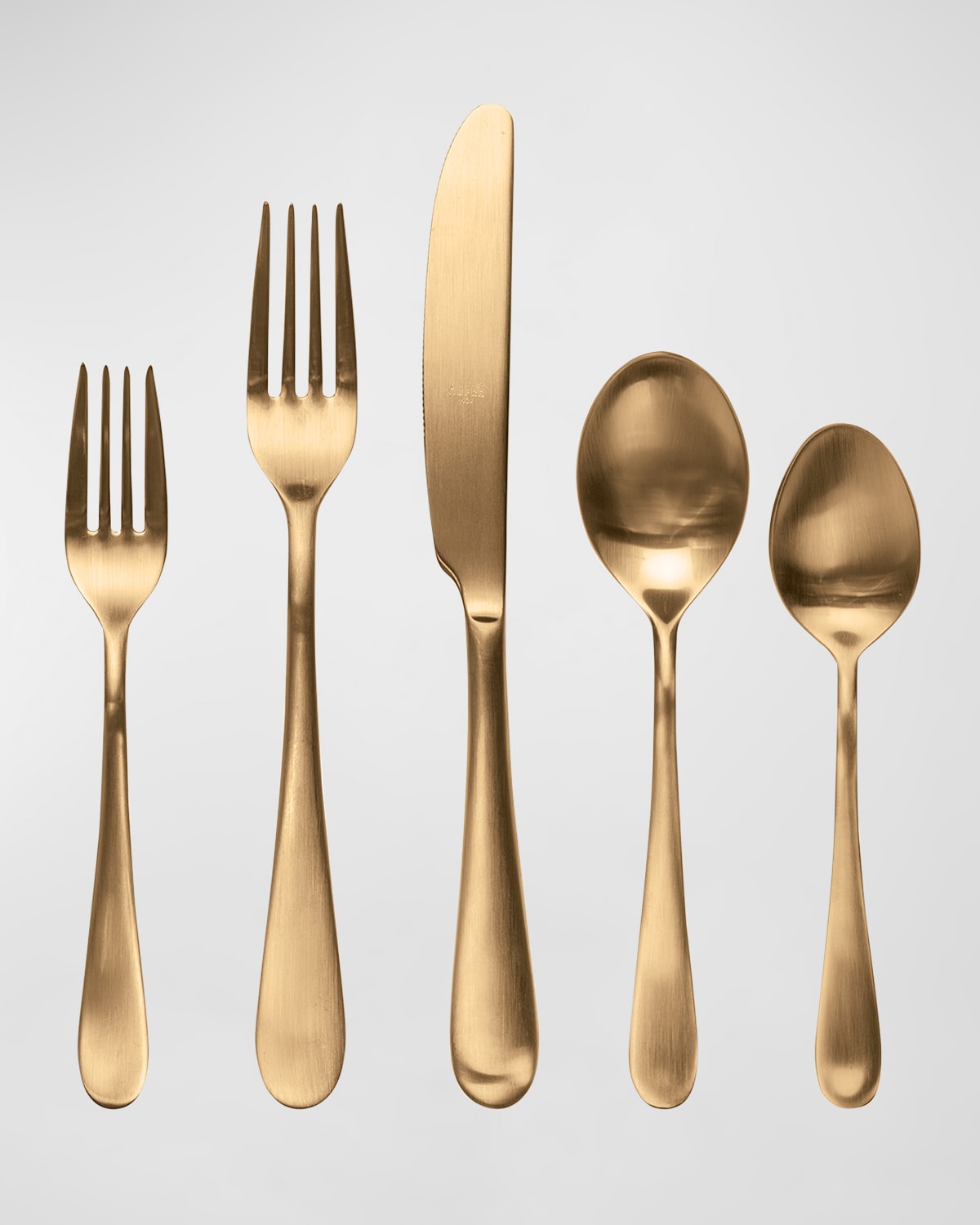 Mepra Perla Ice Oro Nero 20-Piece Flatware Set | Neiman Marcus