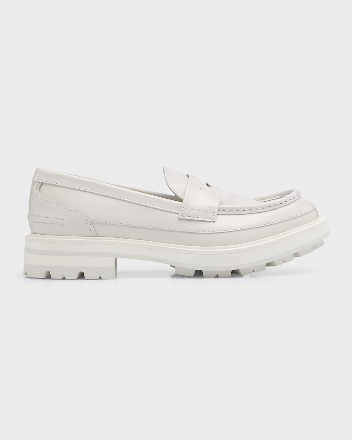 Vince Mens Daly Leather Penny Loafers Neiman Marcus