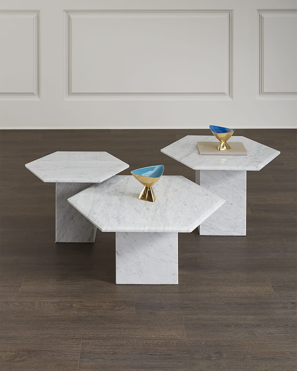 Interlude Home Trio of Jan Bunching Coffee Tables | Neiman Marcus