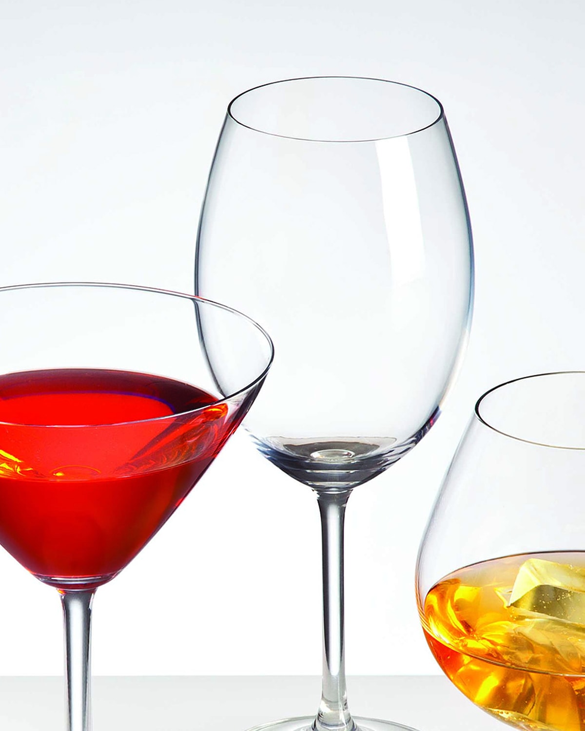 Godinger Meridian Stemless Wine Glasses, Teal - Set of 4 | Neiman Marcus