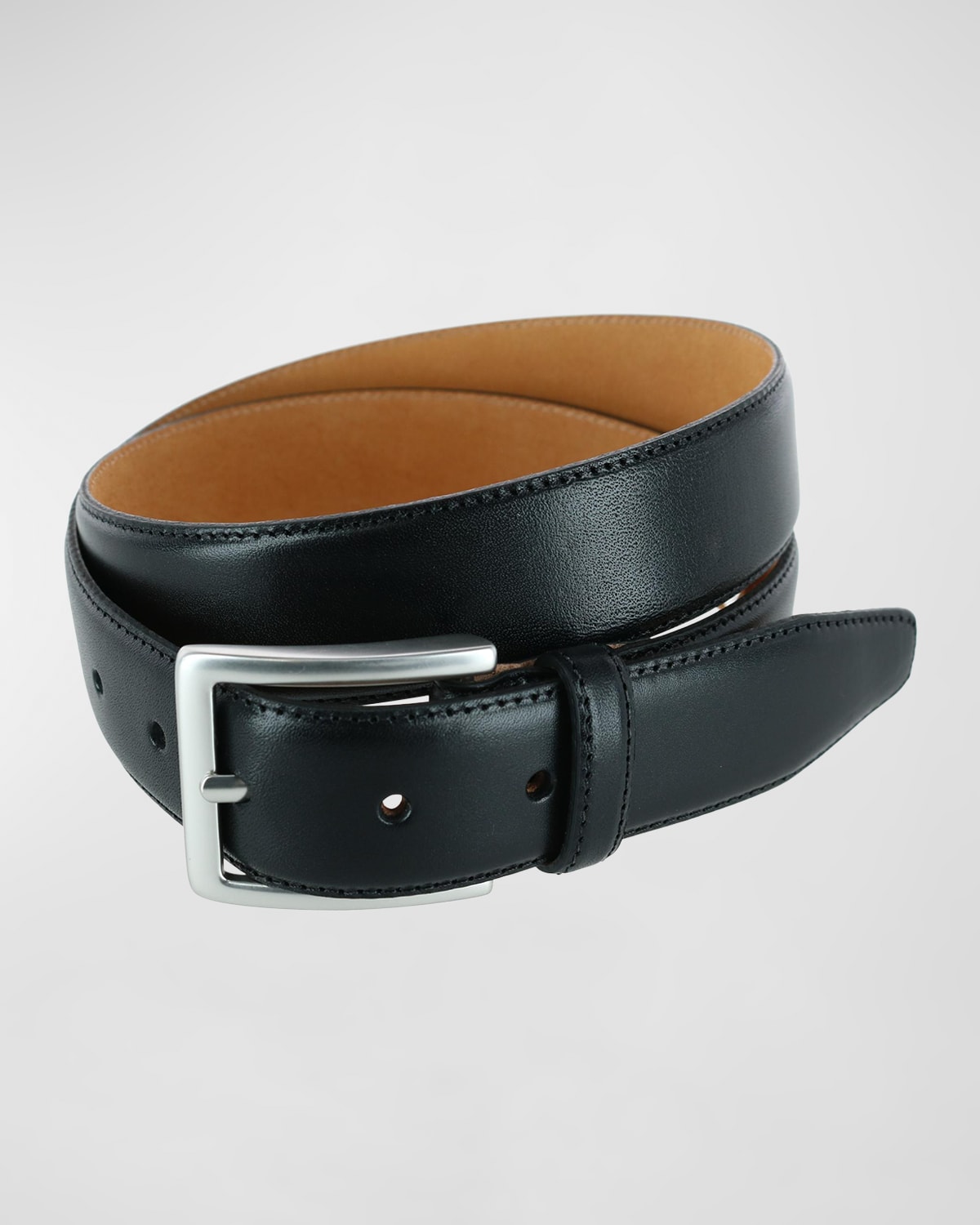 Ralph Lauren Purple Label Men's Leather RL-Logo Belt | Neiman Marcus