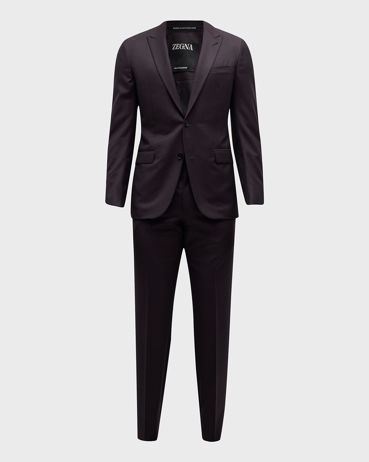ZEGNA Men's Striped Wool Suit | Neiman Marcus