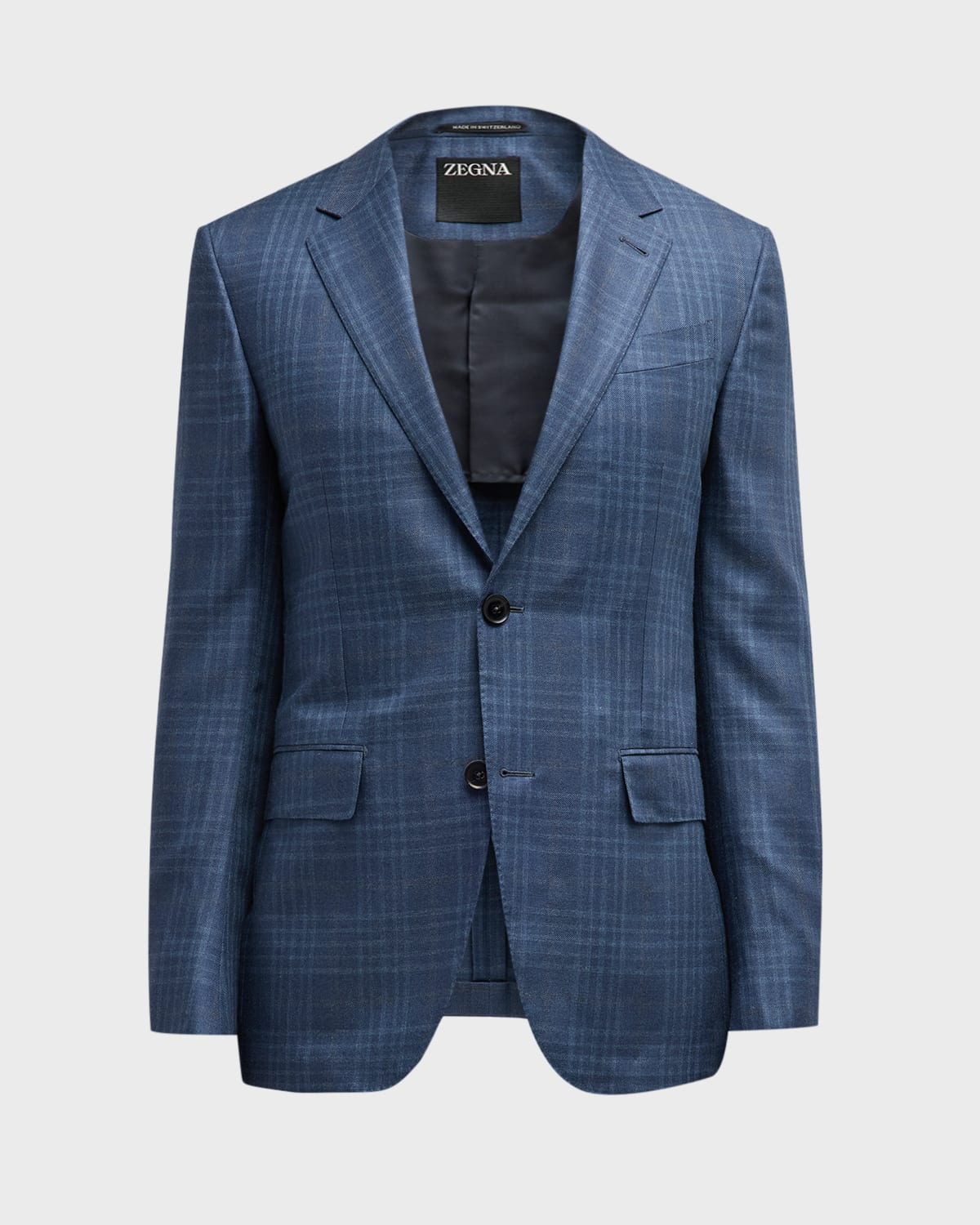 ZEGNA Men's Check Wool Sport Coat | Neiman Marcus