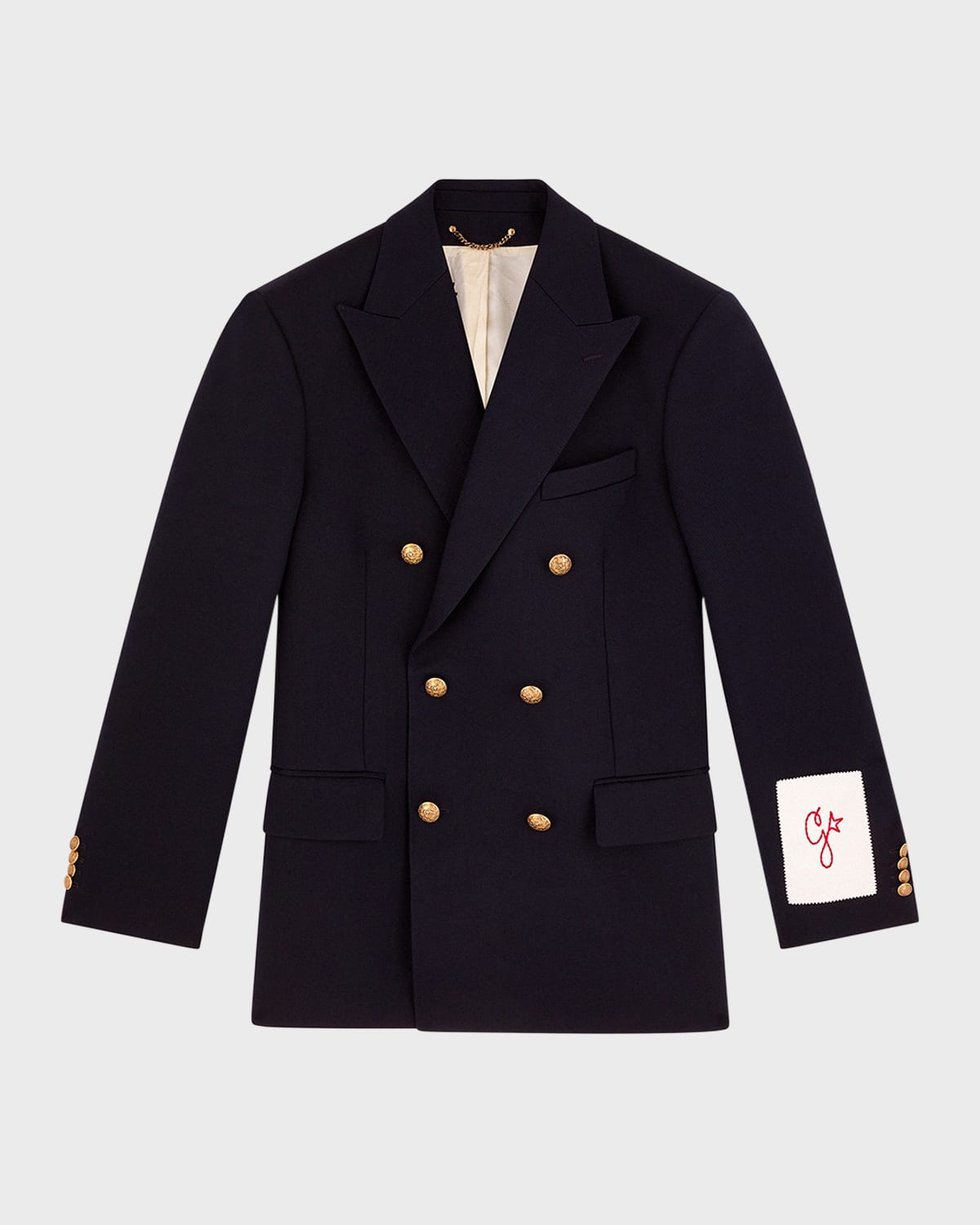 Balmain Classic Double-Breasted Blazer | Neiman Marcus