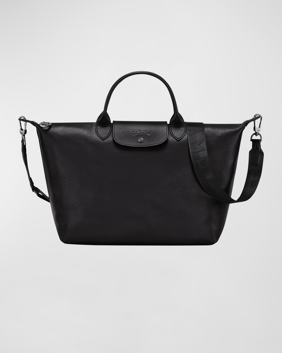 Longchamp Le Pliage Cuir XS Leather Top-Handle Bag | Neiman Marcus