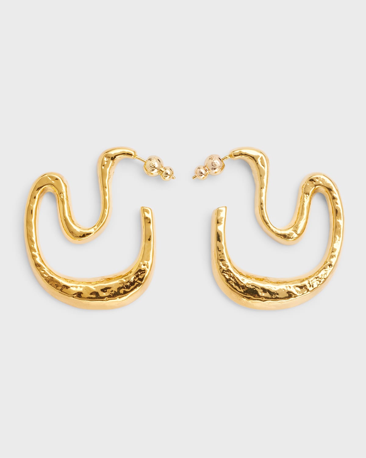 Cult Gaia Loreli Pearly Statement Earrings | Neiman Marcus