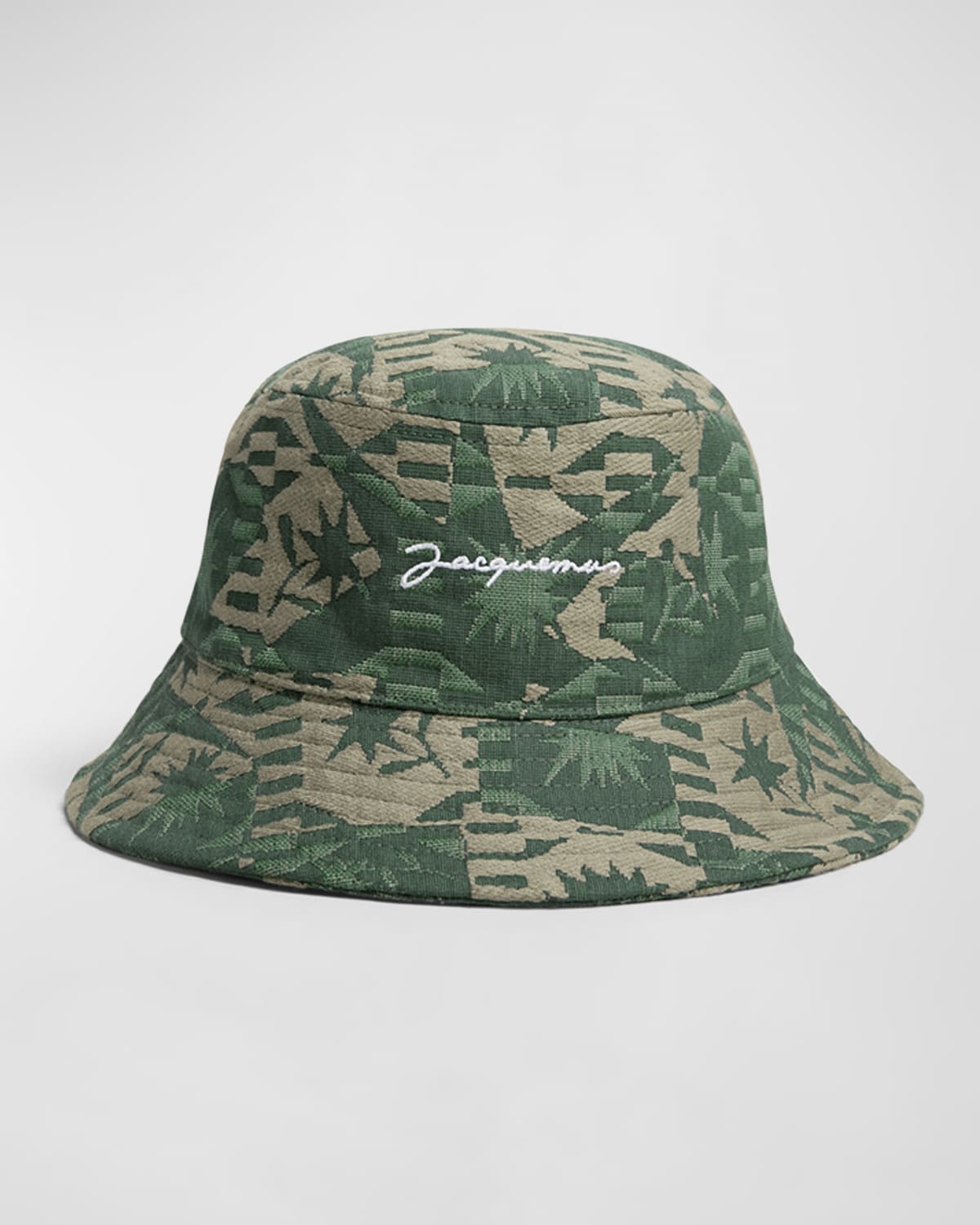 Jacquemus Le Bob Mentalo Leather Bucket Hat | Neiman Marcus