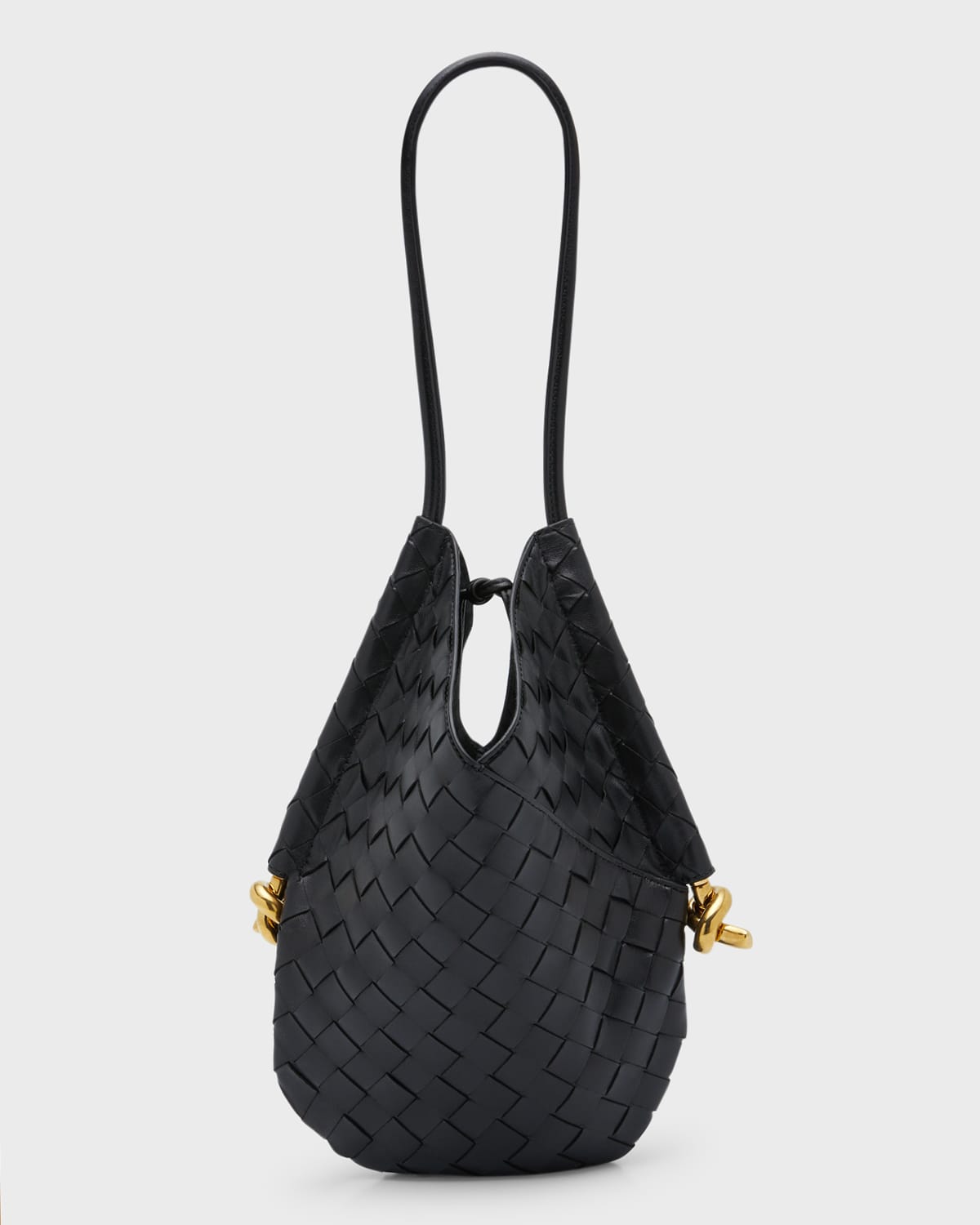 Bottega Veneta Small Intrecciato Padded Napa Satchel Bag | Neiman Marcus