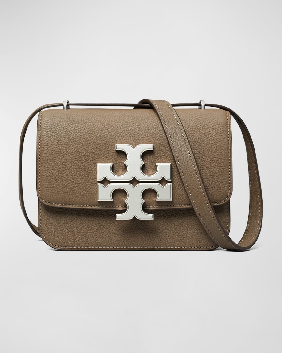 Tory Burch Eleanor Small Leather Convertible Shoulder Bag | Neiman Marcus