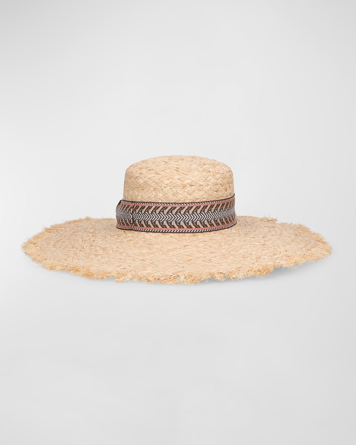 Jacquemus Le Chapeau Bomba Straw Wide Brim Hat | Neiman Marcus