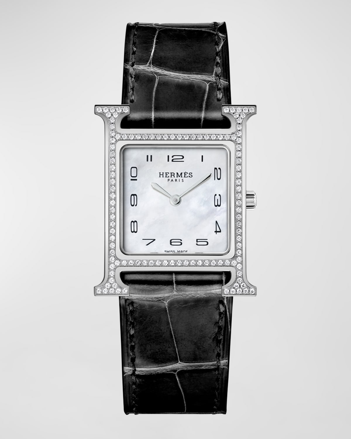Hermes Heure H Watch, Medium Model, 30mm | Neiman Marcus