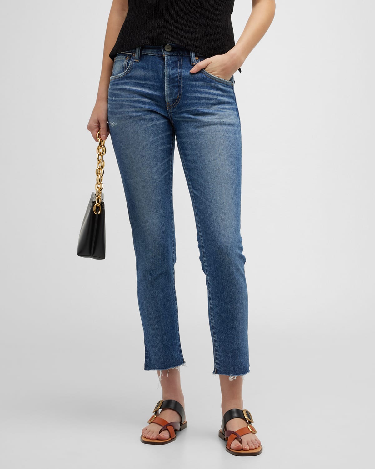 MOUSSY VINTAGE Midland Skinny Ankle Jeans | Neiman Marcus