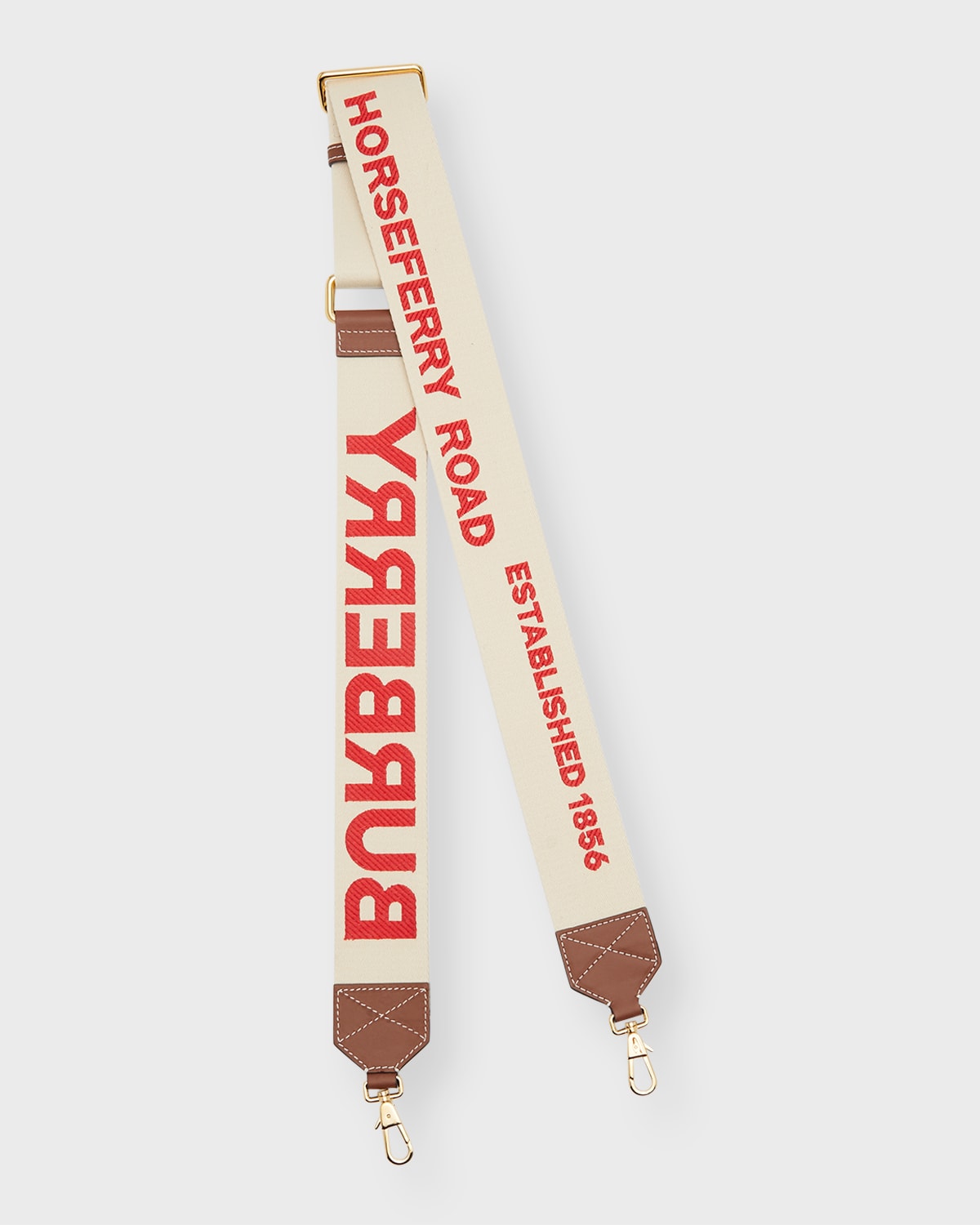 Burberry Logo Web Shoulder Strap | Neiman Marcus
