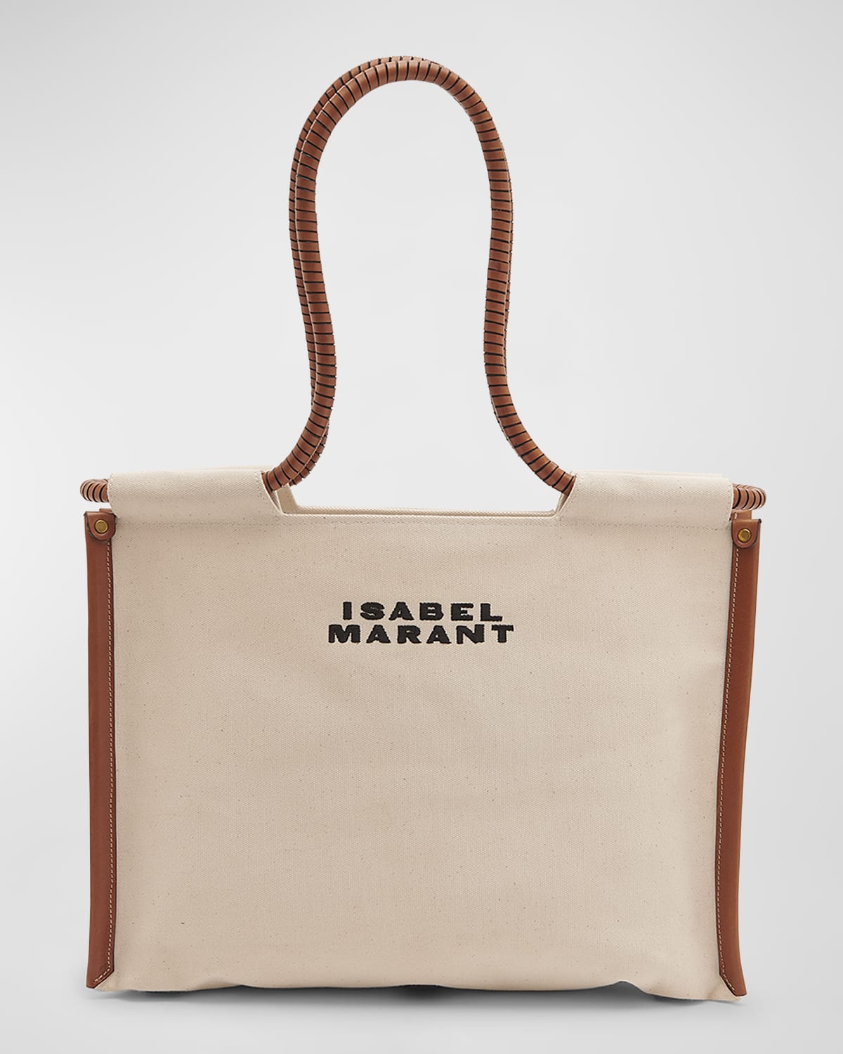 Isabel Marant Yenky Washed Canvas Tote Bag | Neiman Marcus
