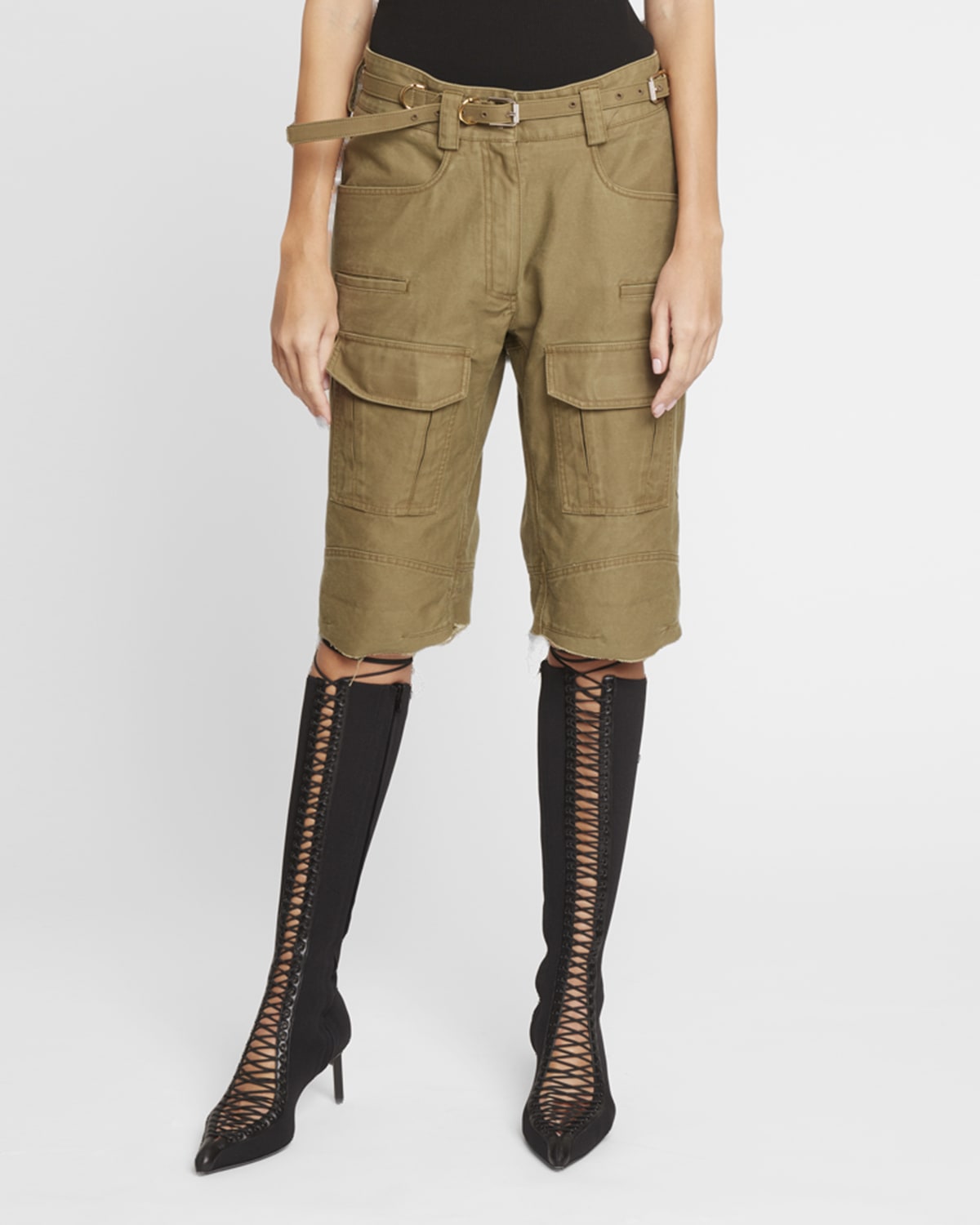 Givenchy Cargo Bermuda Shorts | Neiman Marcus