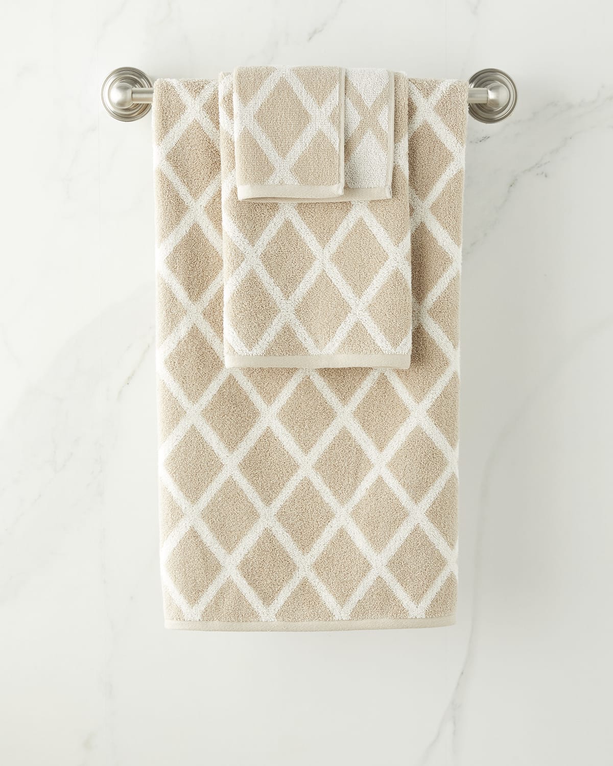 Lauren Ralph Lauren Sanders Diamond Hand Towel | Neiman Marcus