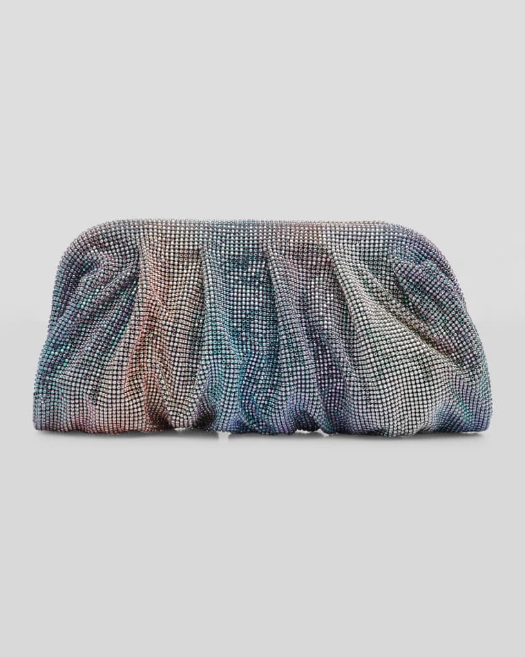 Benedetta Bruzziches Venus La Grande Crystal Mesh Clutch Bag | Neiman ...