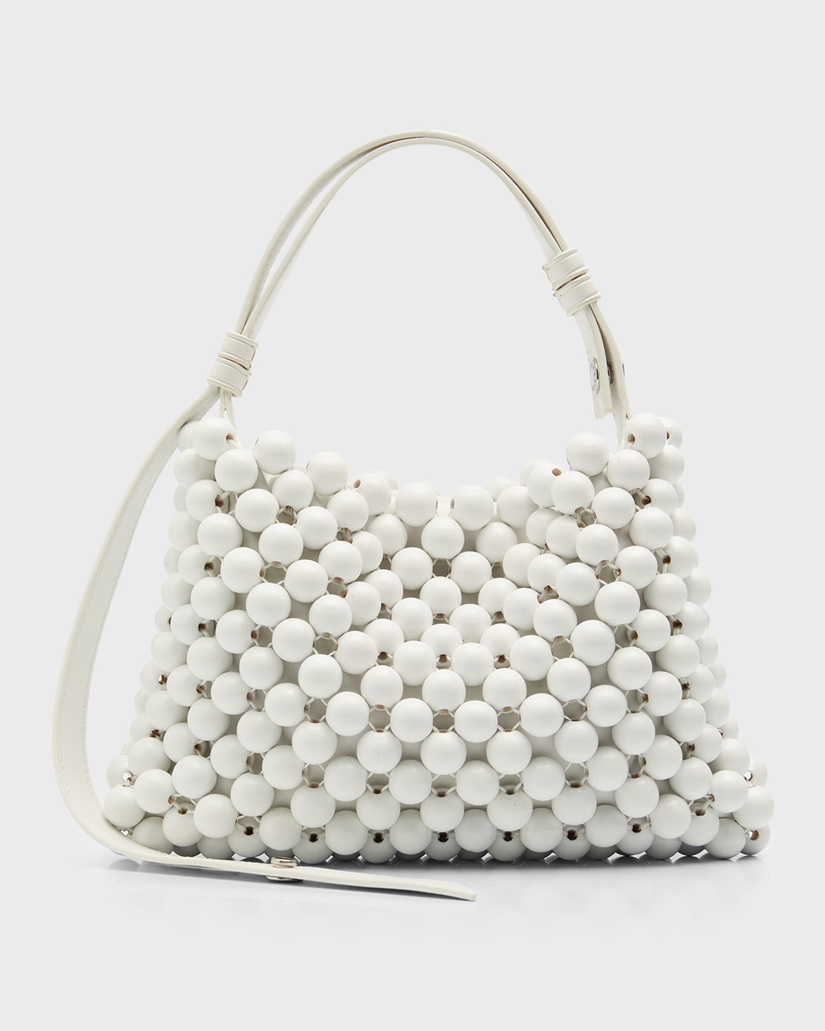 Simon Miller Puffin Mini Fringe Faux-Leather Shoulder Bag | Neiman Marcus