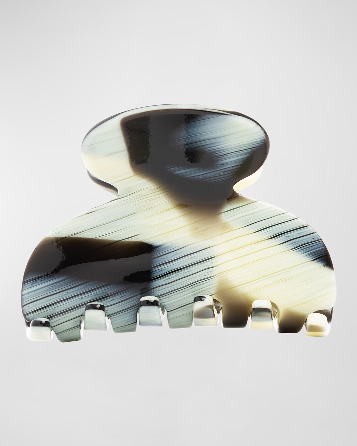 France Luxe Horn-Patterned Couture Jaw Clip - Classic | Neiman Marcus