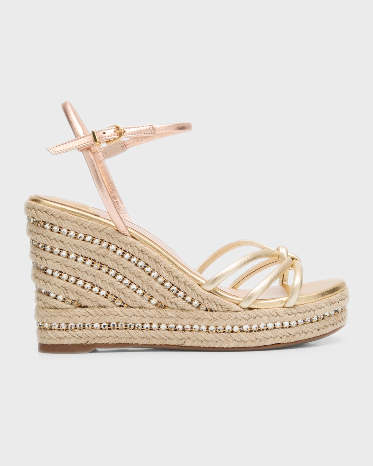 Sophia Webster Alina Crystal Wedge Espadrilles | Neiman Marcus
