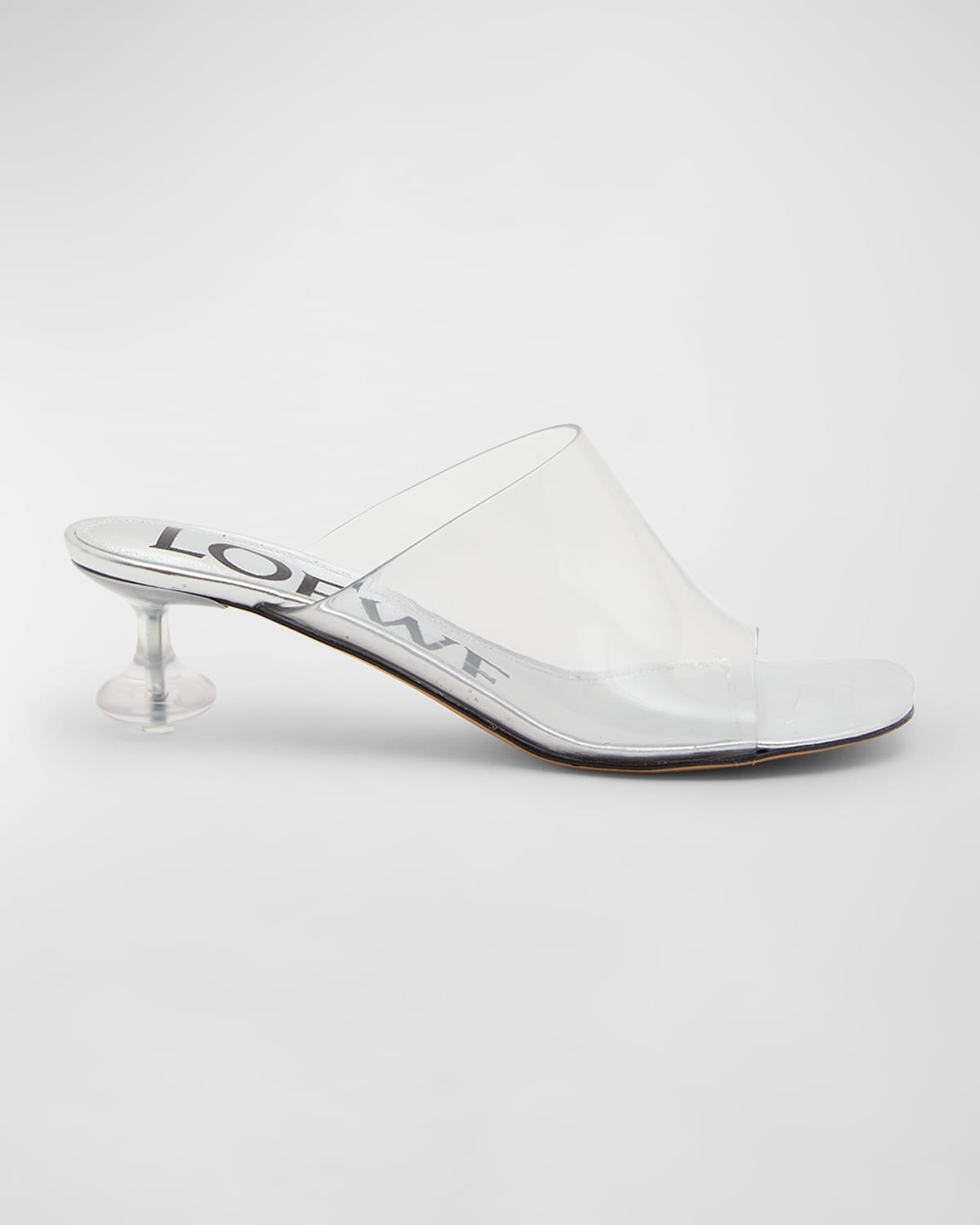 Loewe Toy Leather Drop Stiletto Mules | Neiman Marcus