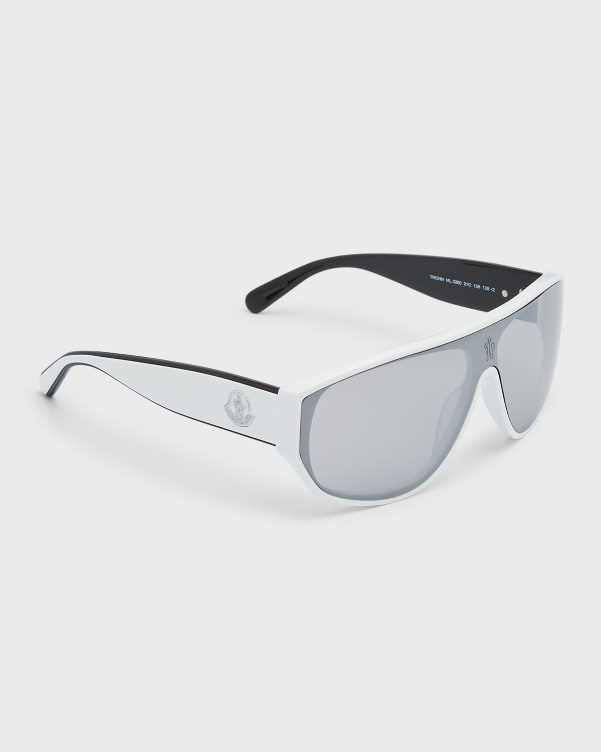Moncler Ombrate Metal Shield Sunglasses | Neiman Marcus