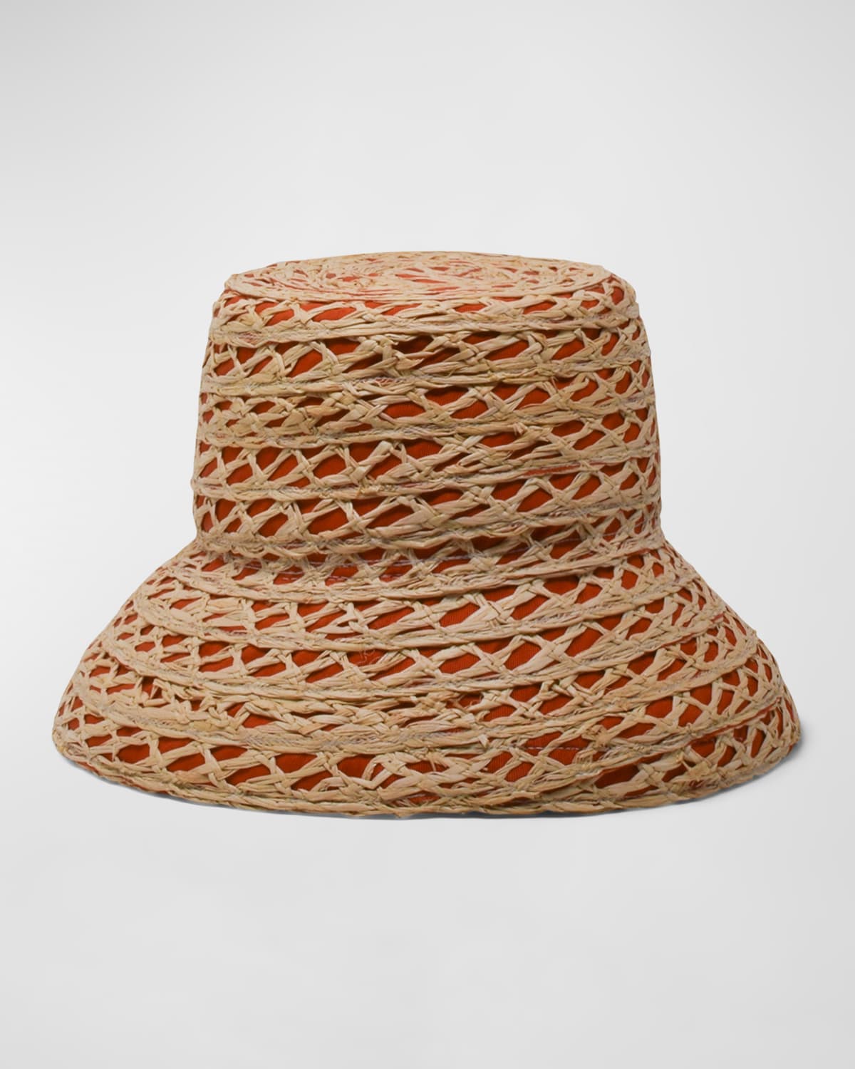 Gigi Burris Iris Straw Structured Hat | Neiman Marcus