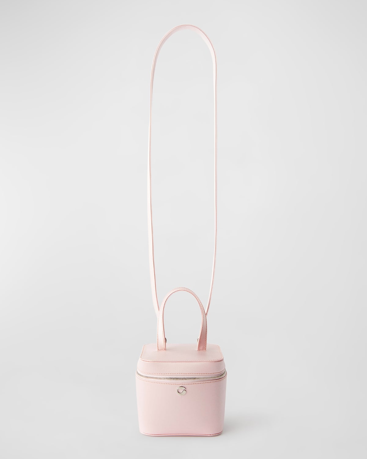 Coperni Denim Ring Pouch Top-Handle Bag | Neiman Marcus