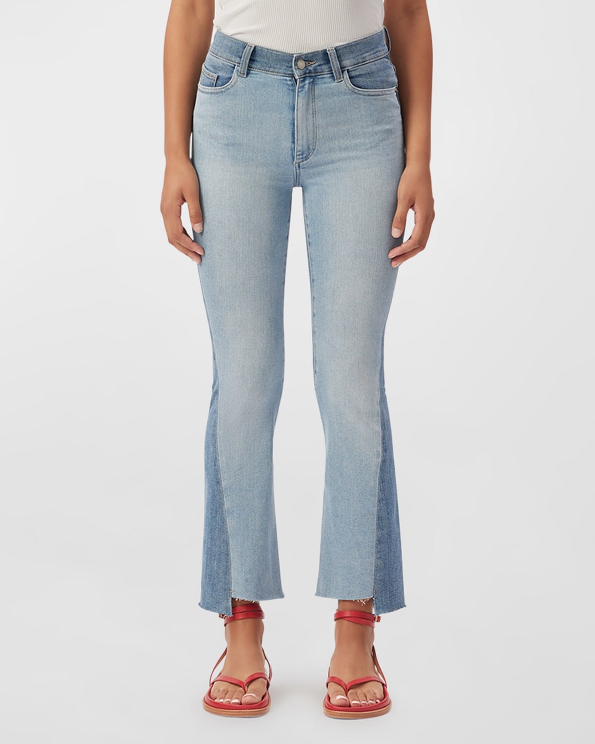 DL1961 Premium Denim Bridget Instasculpt High-Rise Bootcut Jeans ...