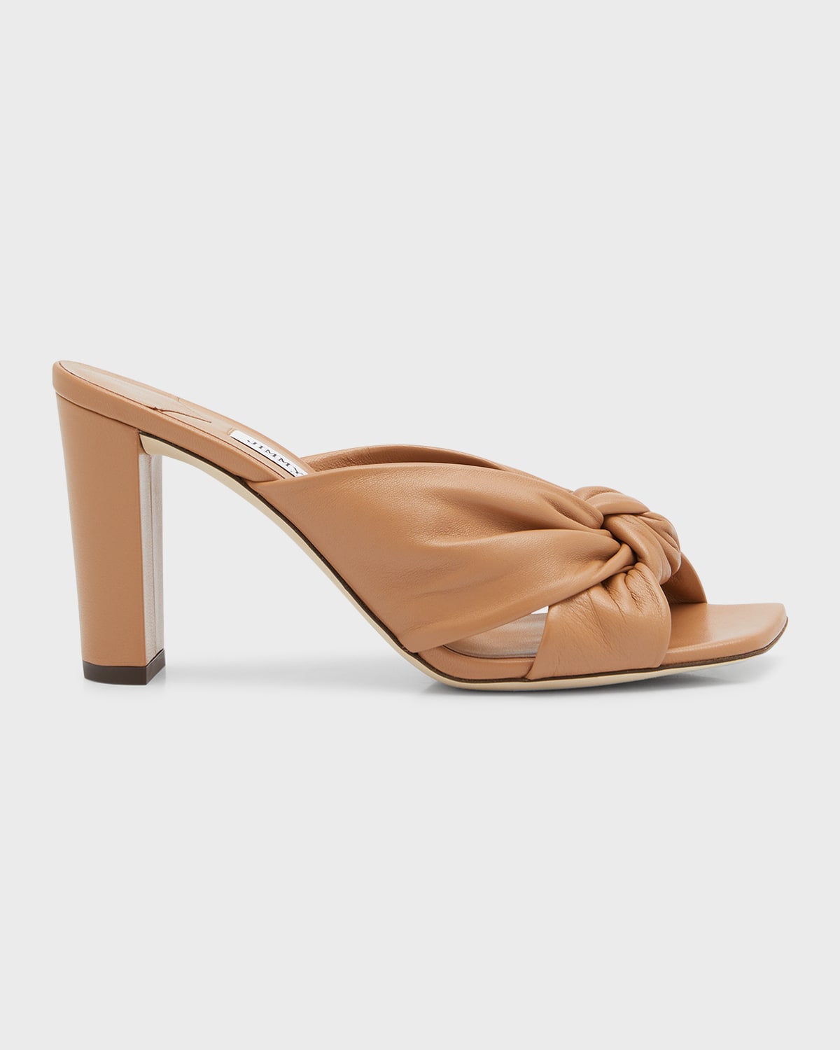 Jimmy Choo Avenue Crisscross Flat Slide Sandals | Neiman Marcus