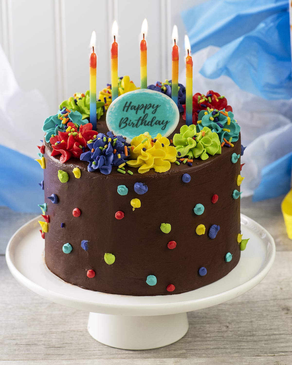 We Take The Cake Birthday Celebration Golden Butter Layer Cake | Neiman ...